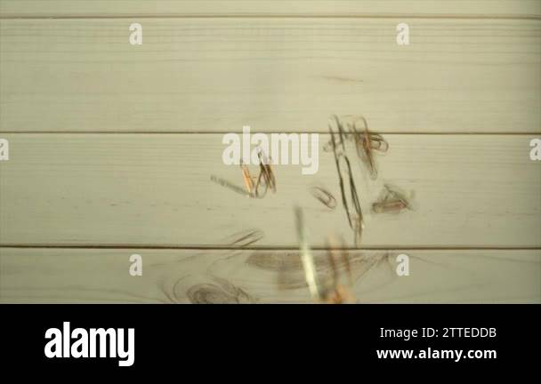 Different paper binder clips Stock Videos & Footage - HD and 4K Video ...