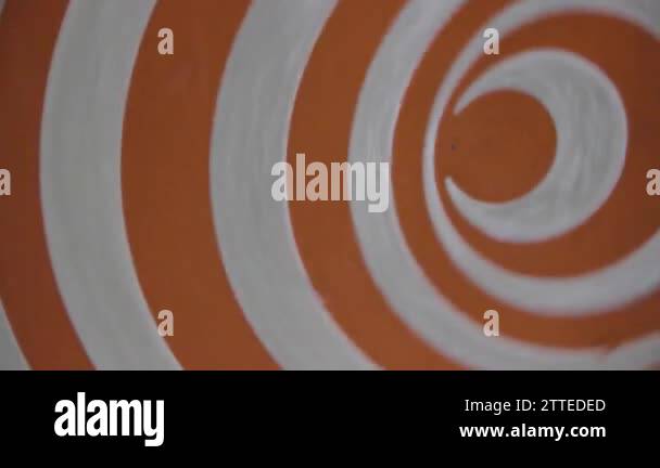 Spinning hypnotic optical illusion disc Stock Videos & Footage - HD and ...