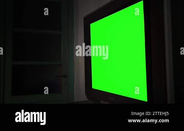 Tv Green Screen. Ready to replace green screen with any footage or ...