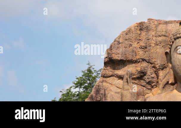Video 1920x1080 - Avukana Buddha statue, Sri Lanka - 40 feet (12 m ...