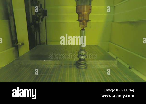 Precision cutting of metal parts using an Electrical discharge machine ...
