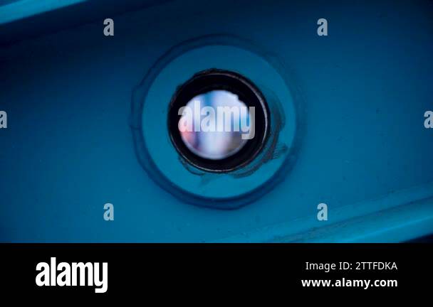 Pin connecting of crane. Clip. Connection of two parts of the crane ...