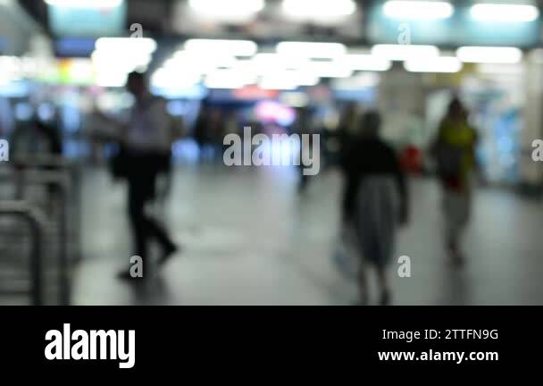 Commuter people in subway blurred Stock Videos & Footage - HD and 4K ...