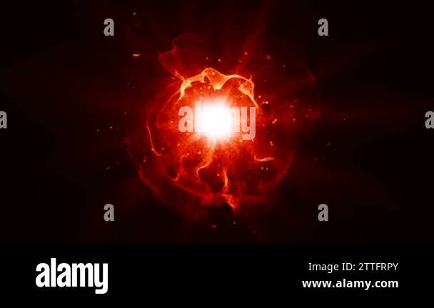 Background abstraction based on a digital flame animation with light ...