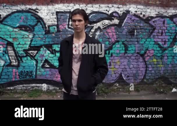 Urban attractive guy graffiti Stock Videos & Footage - HD and 4K Video ...