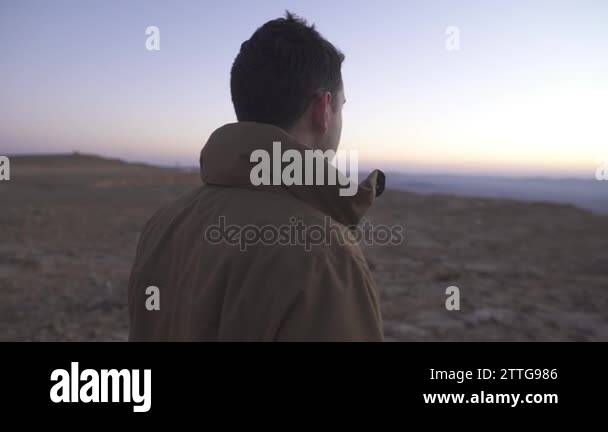 Man looking at morning sun Stock Videos & Footage - HD and 4K Video ...