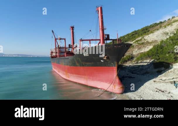 Ship wreck washed ashore Stock Videos & Footage - HD and 4K Video Clips ...