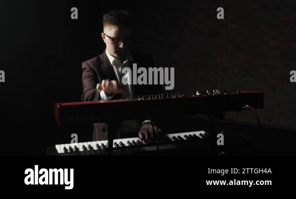 The musician playing the electric piano, Electric piano, Actor playing ...