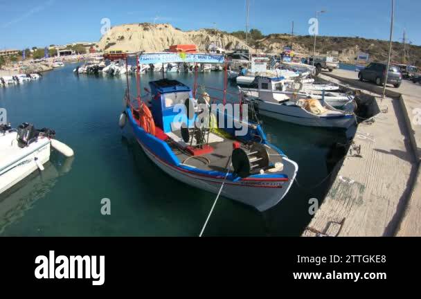 Traditional greek fishing port Stock Videos & Footage - HD and 4K Video ...