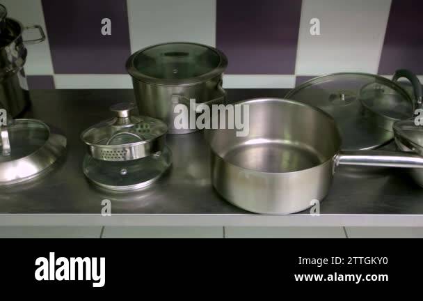 Utility furniture pots pans Stock Videos & Footage - HD and 4K Video ...