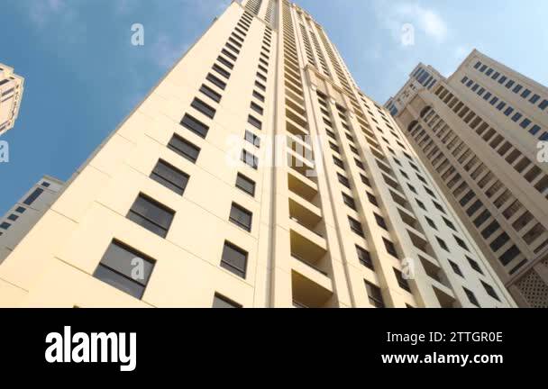 Dubai, UAE. Skyscrapers of dubai. High-rise apartment building in Dubai ...