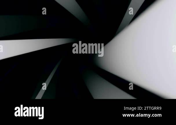 Fantastic video animation with stripe objects rotates in slow motion ...