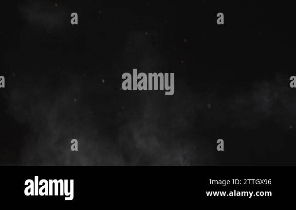 Dusty bullet hit on a wall with chunks of debris flying out. White ...