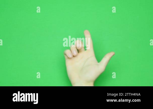 Set of hand gestures, showing the uses of computer touchscreen, tablet ...