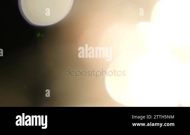 Film Burn Footage.Light pulses and glows. beautiful light leak in Ultra ...