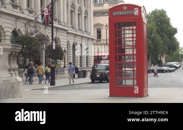Traditional red public telephone Stock Videos & Footage - HD and 4K ...