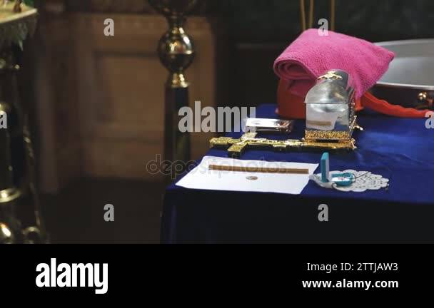 Baptism objects Stock Videos & Footage - HD and 4K Video Clips - Alamy