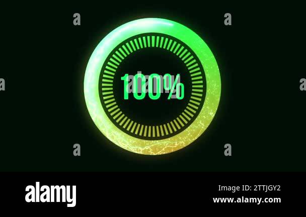 Science Futuristic Loading Circle Ring. Loading Transfer Download ...