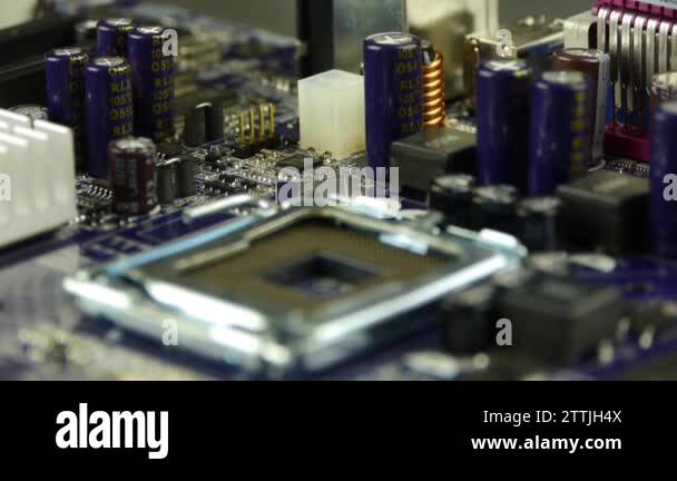 Computer main board electronic circuit Stock Videos & Footage - HD and ...