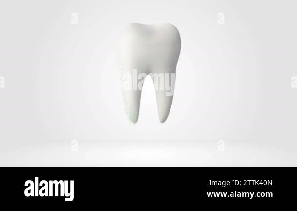 Destruction process of the tooth. Autopsy medical concept. Caries ...
