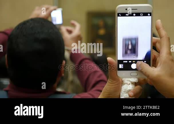 Paris, France - November 3, 2017:The well-known masterpiece made by ...