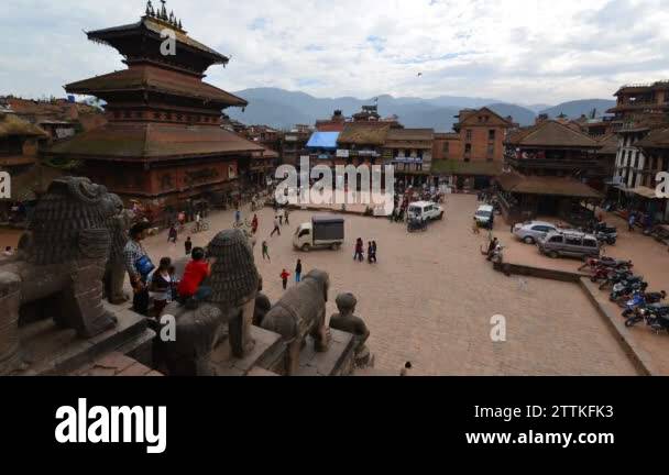 Nepal kathmandu bhaktapur durbar square Stock Videos & Footage - HD and ...