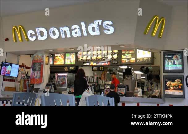 Counter mcdonalds Stock Videos & Footage - HD and 4K Video Clips - Alamy