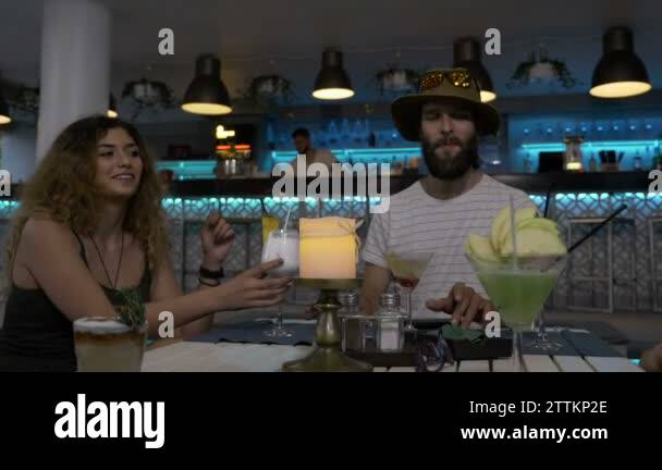 Group of friends talking indoor lounge Stock Videos & Footage - HD and ...