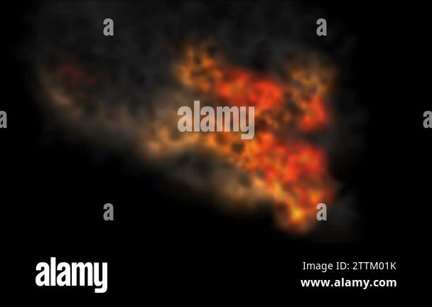 4k a group of missiles launched,Eruption of gold fire & fireworks,war ...