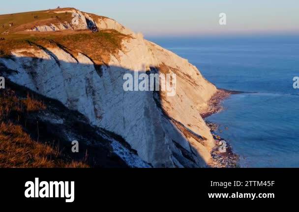 Sunset at beachy head, sussex Stock Videos & Footage - HD and 4K Video ...