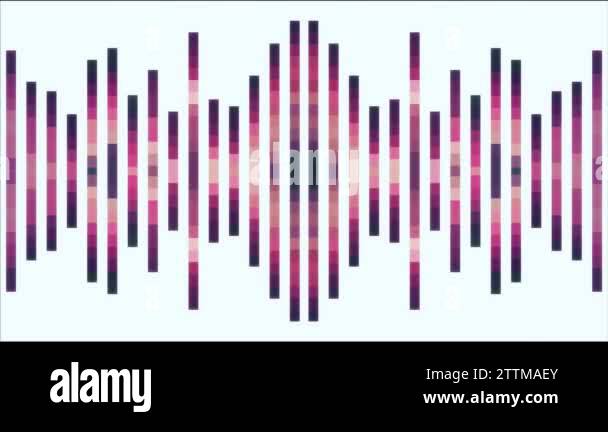 abstract soft pink color moving vertical pixel block background ...