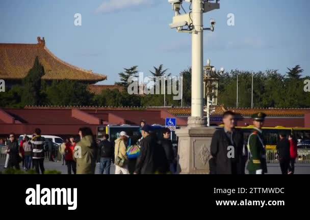 China surveillance cameras tiananmen Stock Videos & Footage - HD and 4K ...