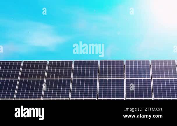 Technology solar energy blue sky Stock Videos & Footage - HD and 4K ...