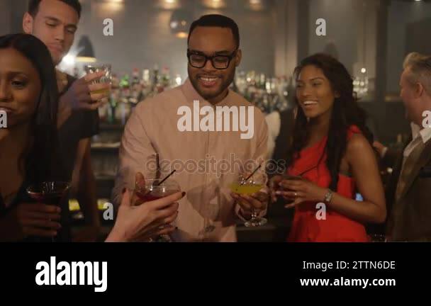 Trendy bar crowd Stock Videos & Footage - HD and 4K Video Clips - Alamy