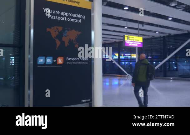 Immigration terminal heathrow airport Stock Videos & Footage - HD and ...