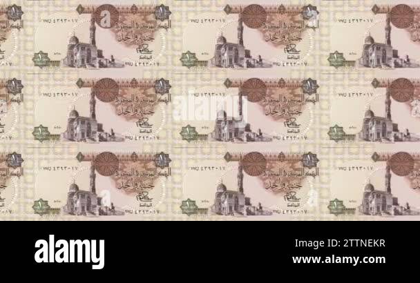 Egyptian currency one pound Stock Videos & Footage - HD and 4K Video ...