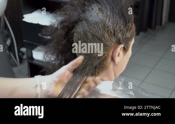 Hair coloring procedure Stock Videos & Footage - HD and 4K Video Clips ...