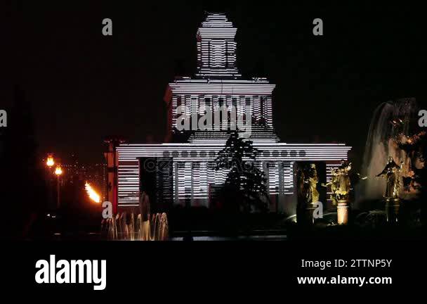 Projection mapping light festival Stock Videos & Footage - HD and 4K ...