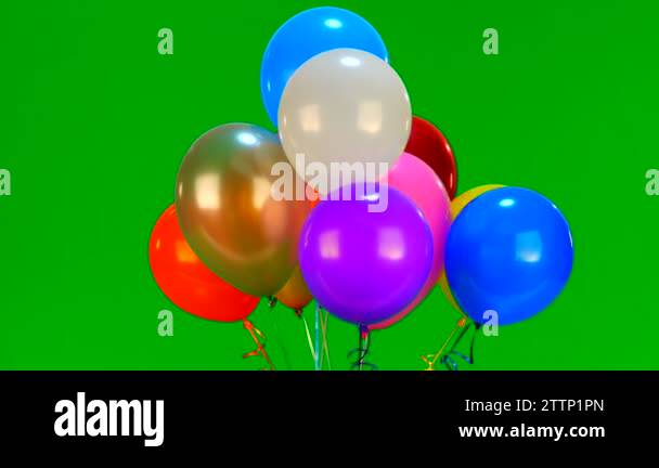 Balloons on green screen Stock Videos & Footage - HD and 4K Video Clips ...