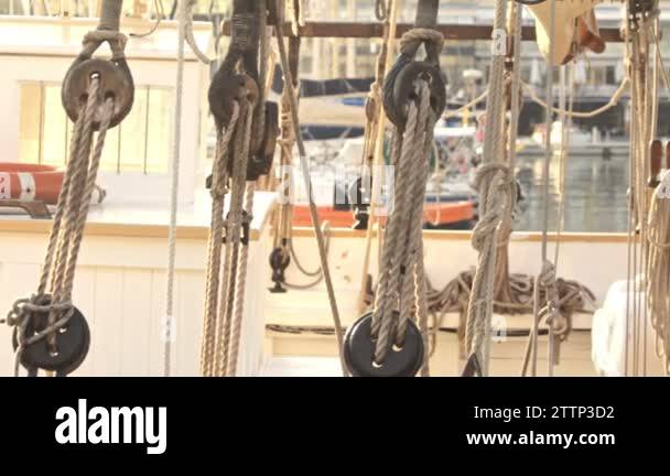 Ropes on sailing boat Stock Videos & Footage - HD and 4K Video Clips ...