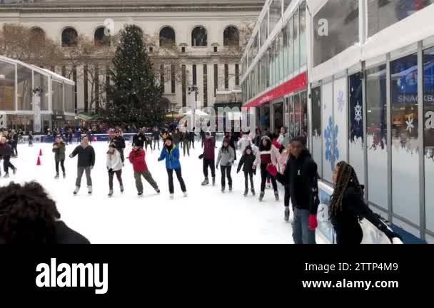 Ice rink new york Stock Videos & Footage - HD and 4K Video Clips - Alamy