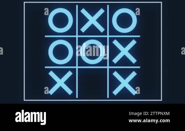Simulation of Artificial Intelligence Learning Tic Tac Toe Stock Video ... Simulation of Artificial Intelligence Learning Tic Tac Toe Stock Video ...