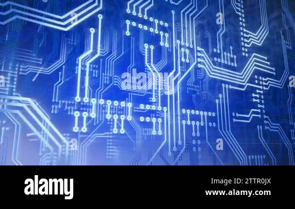 Circuit Board Background. Loopable animation in 4k Animated circuit board, seamlessly loopable ...