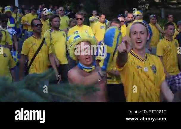 Swedish supporters Stock Videos & Footage - HD and 4K Video Clips - Alamy