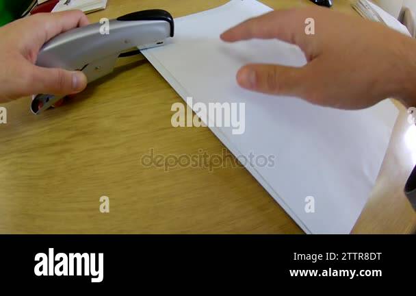 Stapler isolated side view stapler Stock Videos & Footage - HD and 4K ...