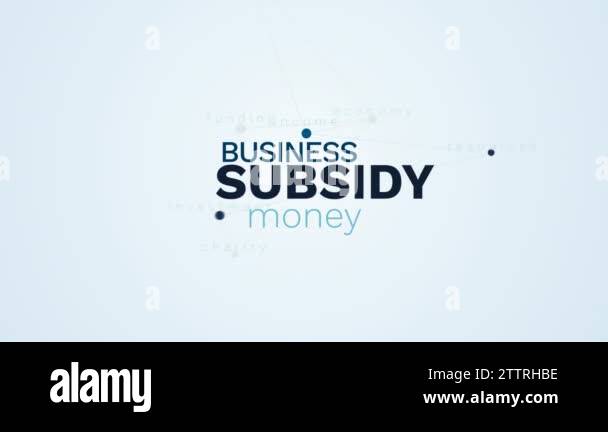 subsidy business money donation economy finance income resources ...