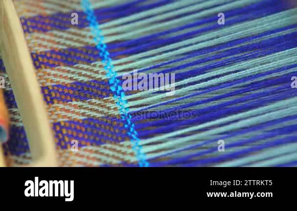 Illustration of power loom weaving Stock Videos & Footage - HD and 4K ...