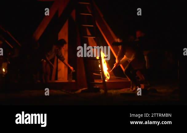Reenactment of the Battle of Legnano between the forces of the Holy ...