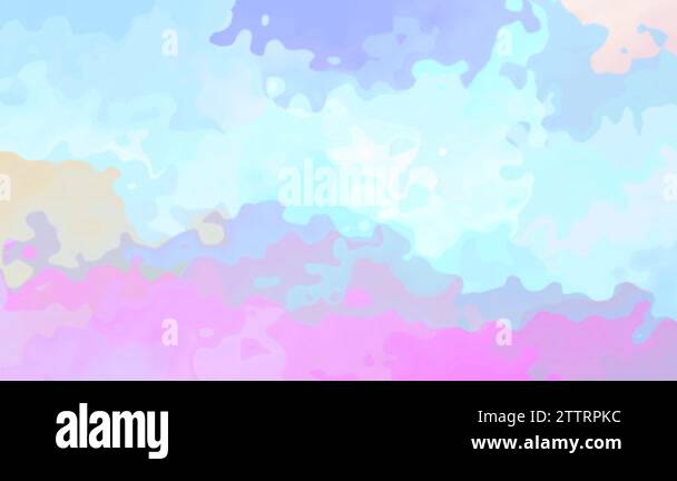 abstract animated stained background seamless loop video - watercolor ...