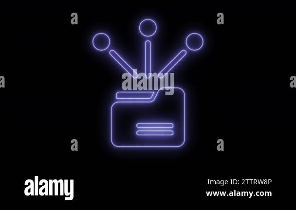 Vector folder icon transfer Stock Videos & Footage - HD and 4K Video ...